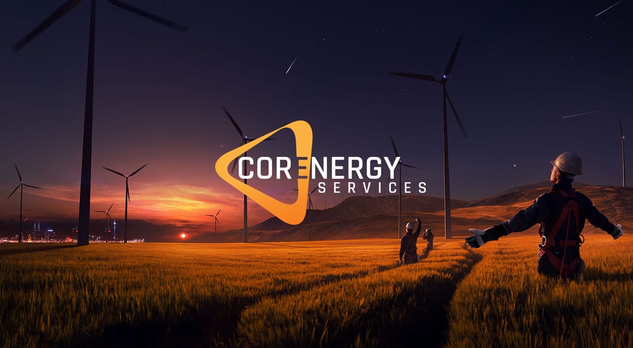 VadonDesign arculattervezés - Core Energy Services arculattervezés